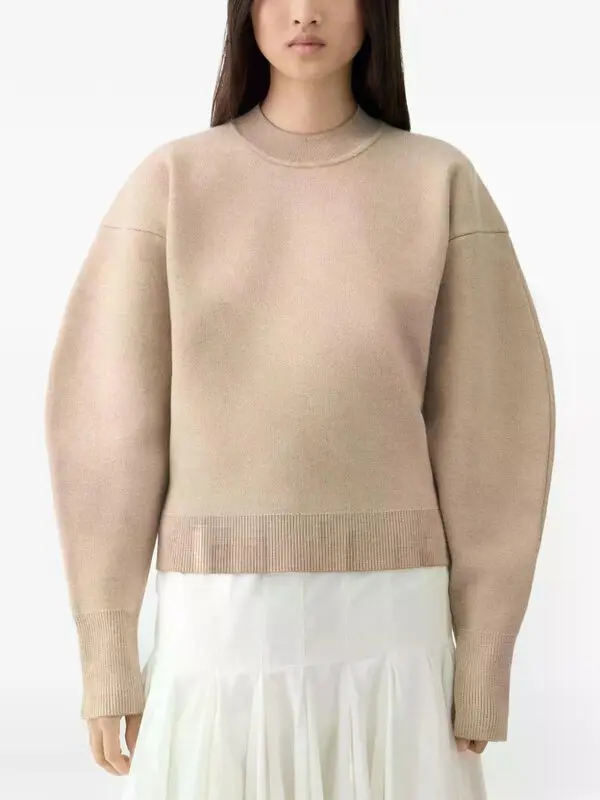 Jacquemus Logo-embroidered Piqué Sweater