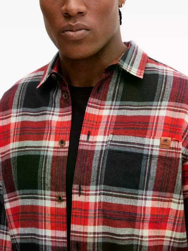 MAMMUT Check-pattern Shirt