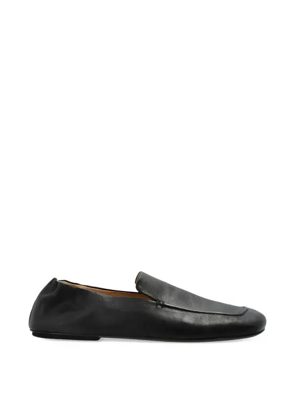 Marsèll Gathered Leather Loafers