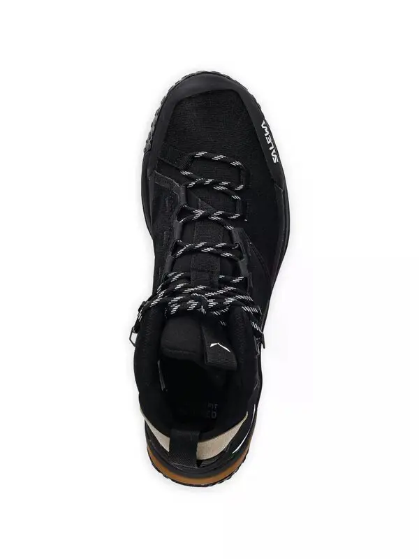 SALEWA Logo-print Performance Footwear - Black