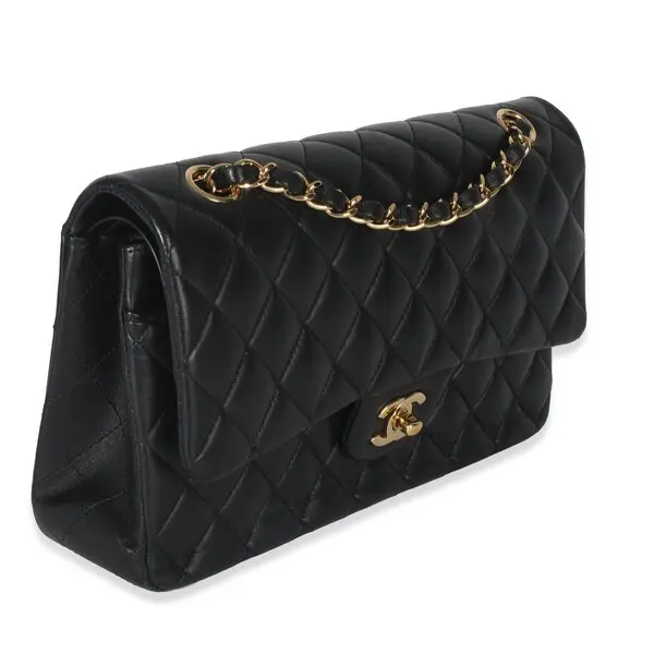 Chanel Quilted Lambskin Classic Double Flap Handbag