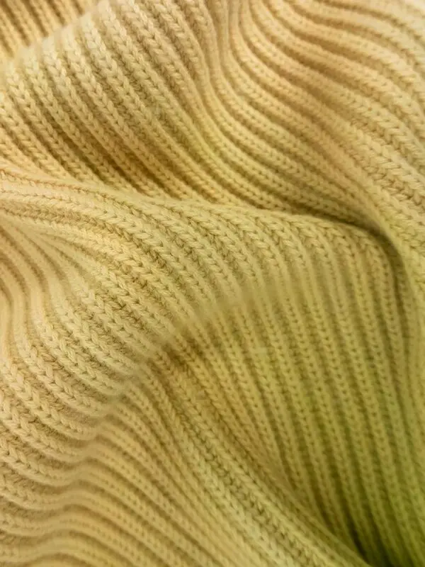 Isabel Marant Étoile Marion Ribbed-knit Logo-patch Scarf - Yellow