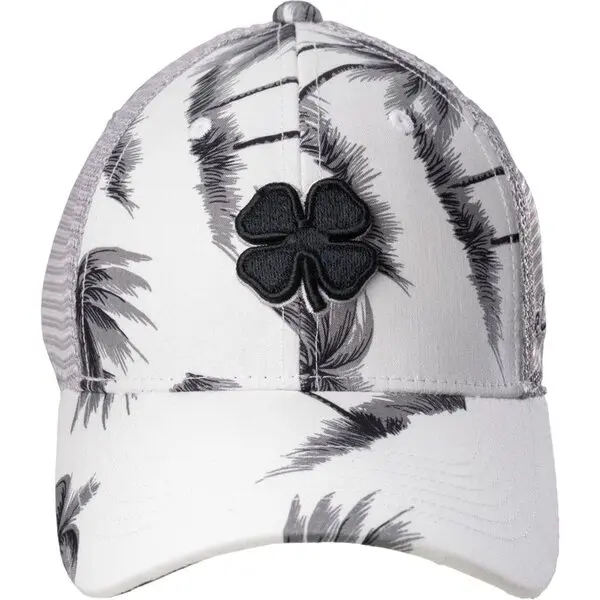 BLACK CLOVER Island Luck 9 Cap - White
