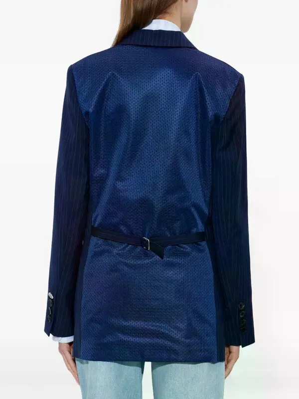 Moschino Pinstripe Button Jacket
