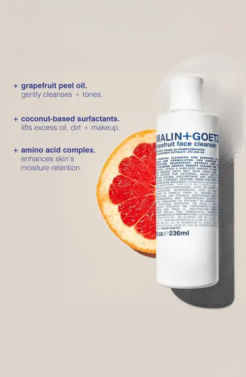 MALIN+GOETZ Grapefruit Face Cleanser - White
