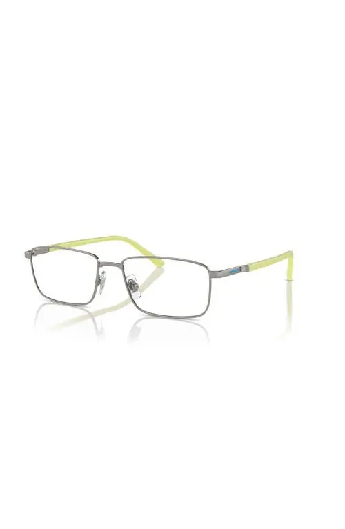 ARNETTE 53mm Rectangle Eyeglasses - Silver