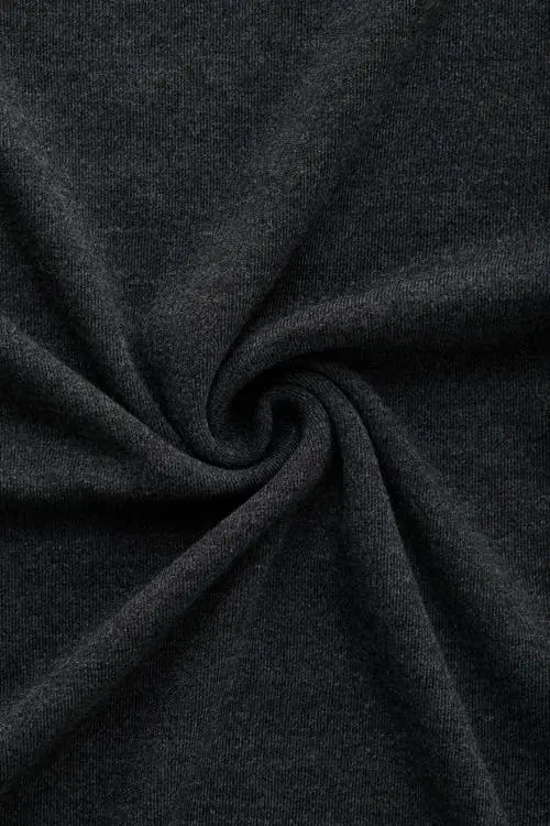 WOLF VS. GOAT (WVG) Heavyweight Viscose Interlock Short Sleeve Crewneck - Black