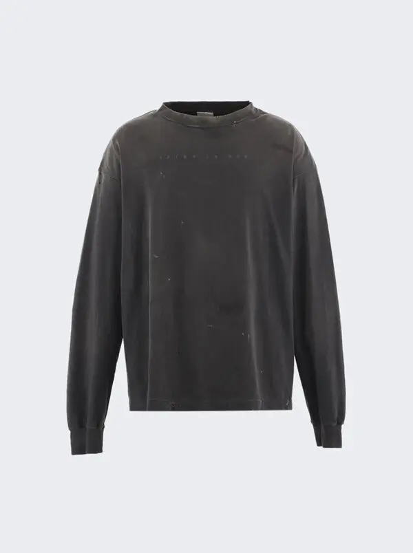 SAINT MXXXXXX X Long Sleeve Tee - Black