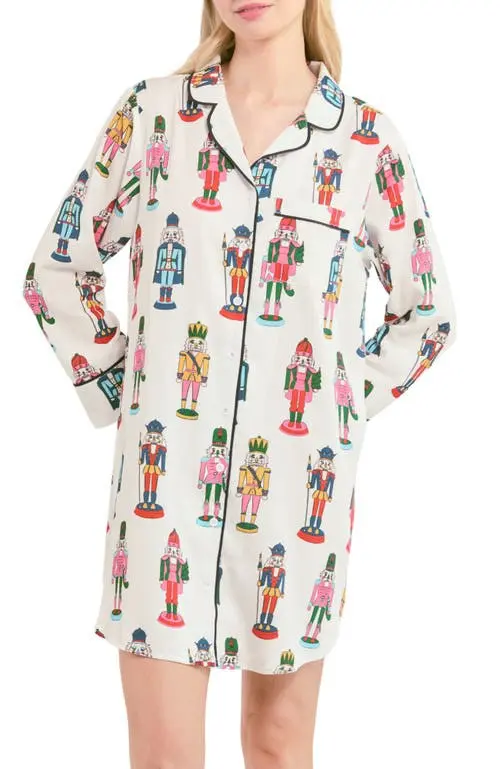KATIE KIME Holiday March Sleep Shirt - Multi