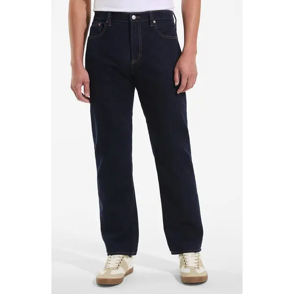 LANDS' END Classic Fit Stretch Jean - Forever Blue