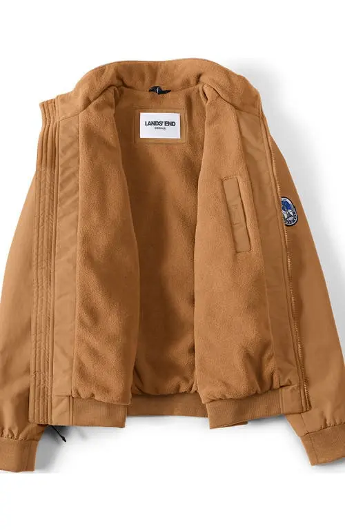 LANDS' END Classic Squall Waterproof Insulated Bomber Jacket - Canyon Camel