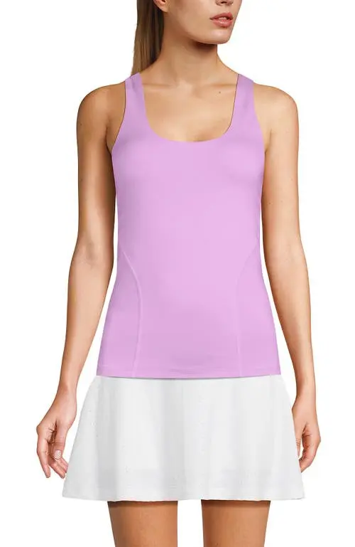 LANDS' END High Impact Tank Top - Wild Lilac