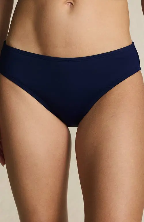 LANDS' END Hipster Bikini Bottom - Deep Sea Navy