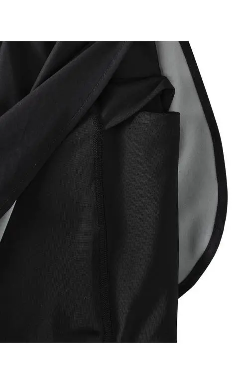 LANDS' END Tugless Strappy X-back Romper Swimsuit