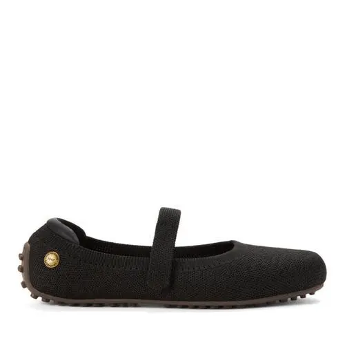 DEARFOAMS Haddy Sport Knit Flat - Black