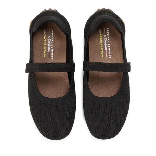 DEARFOAMS Haddy Sport Knit Flat - Black