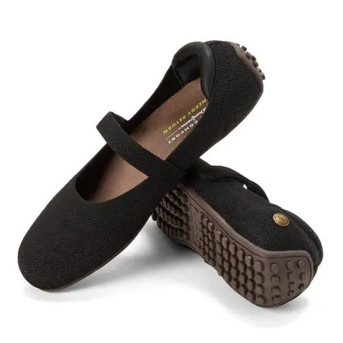 DEARFOAMS Haddy Sport Knit Flat - Black