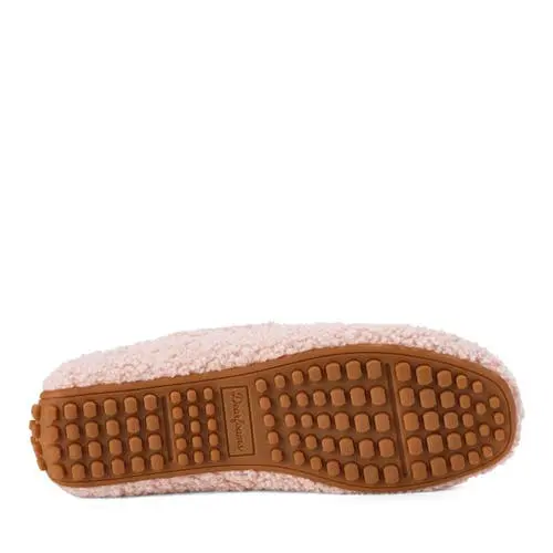 DEARFOAMS Hazel Teddy Loafer - Pale Mauve