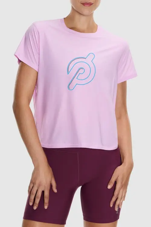 PELOTON Essential Performance Crop Tee