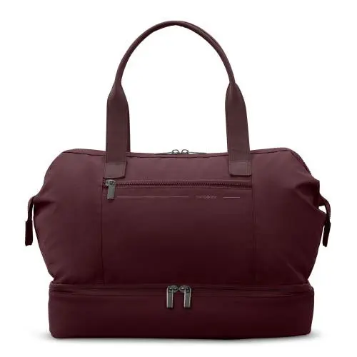 SAMSONITE Better Than Basics Drop Bottom Weekender Duffel Bag - Merlot