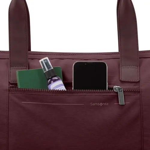 SAMSONITE Better Than Basics Drop Bottom Weekender Duffel Bag - Merlot