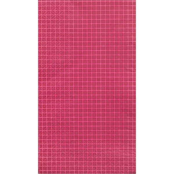 JOLLITY & CO Magenta Grid Print Guest Napkins - Assorted Pre-pack