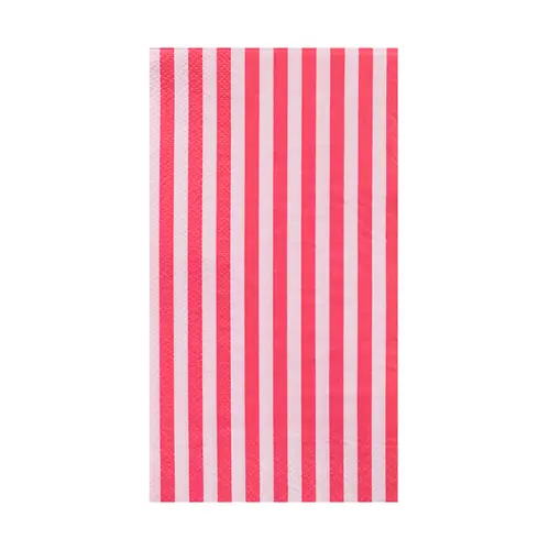 JOLLITY & CO Striped Guest Napkins - Assorted Pre-pack