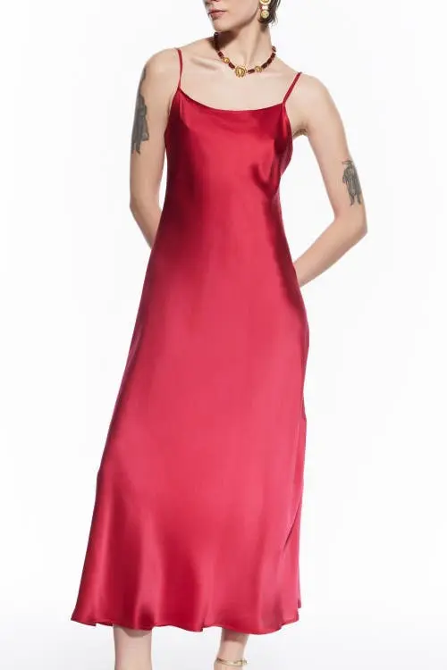 MERS SILK Dian Silk Nightdresselegant Silk Nightgown