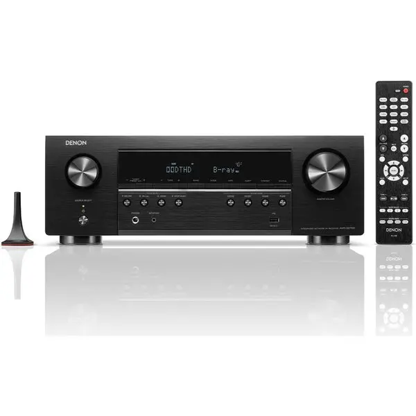 DENON Avr-s670h 5.2 Channel 8k Home Theater Receiver With Dolby Truehd Audio, Hdr10 - Black
