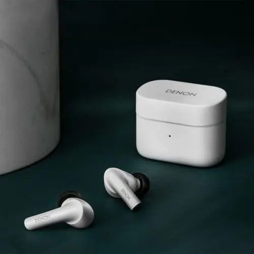 DENON Ah-c630w True Wireless Earbuds - White