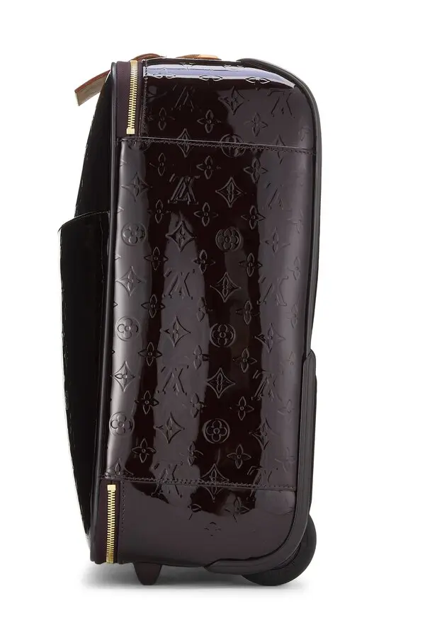 LOUIS VUITTON Amarante Monogram Vernis Pegase 45