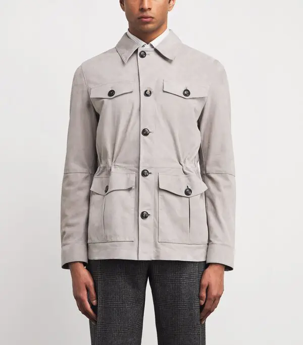 Pal Zileri Suede Field Jacket