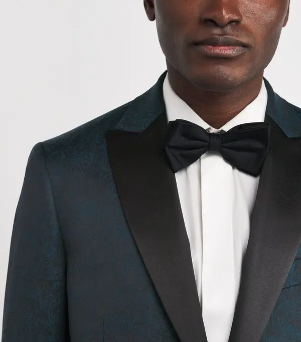 Pal Zileri Floral Jacquard Dinner Jacket