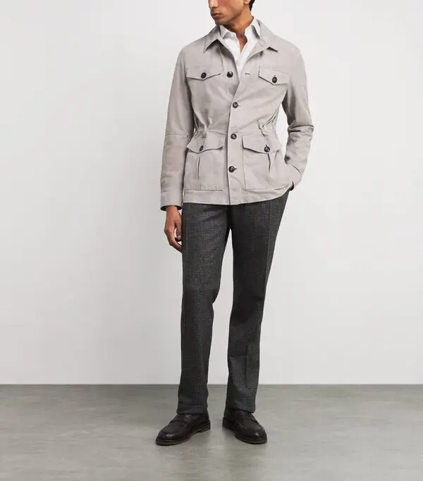 Pal Zileri Field Jacket - Grey