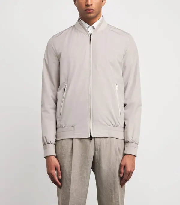 Pal Zileri Zip-up Bomber Jacket