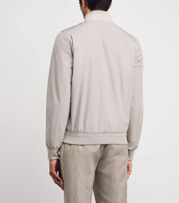 Pal Zileri Zip-up Bomber Jacket