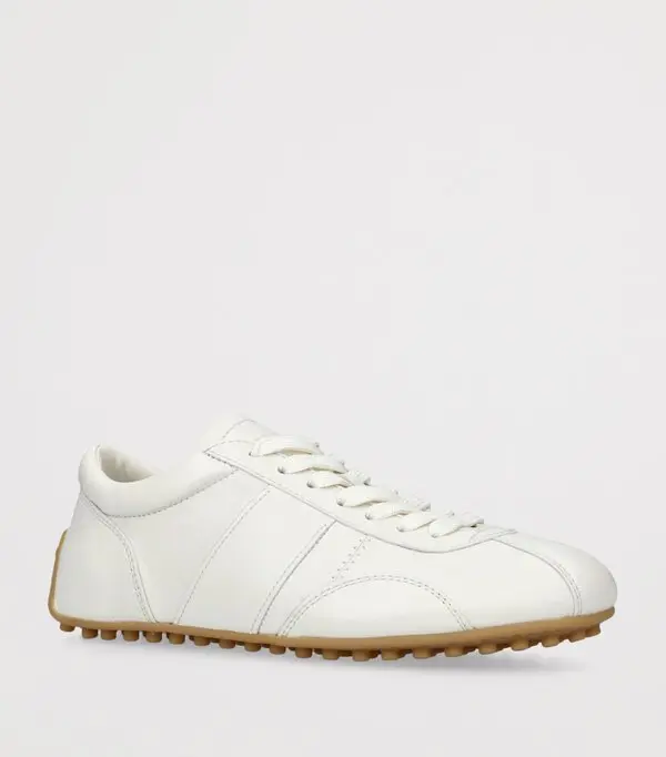 TOD'S Leather T-marathon Sneakers - White