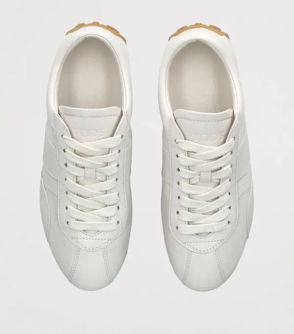 TOD'S Leather T-marathon Sneakers - White