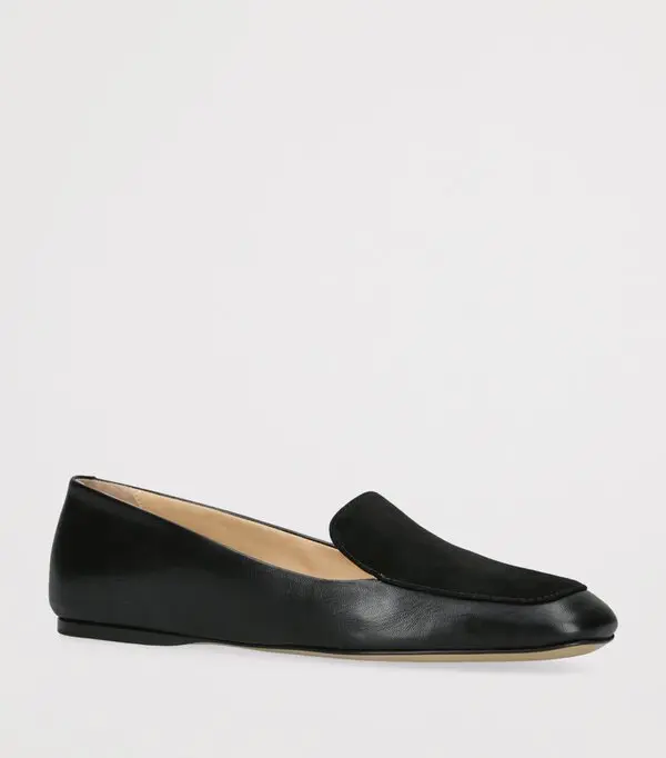 Gabriela Hearst Aveda Leather Flat - Black