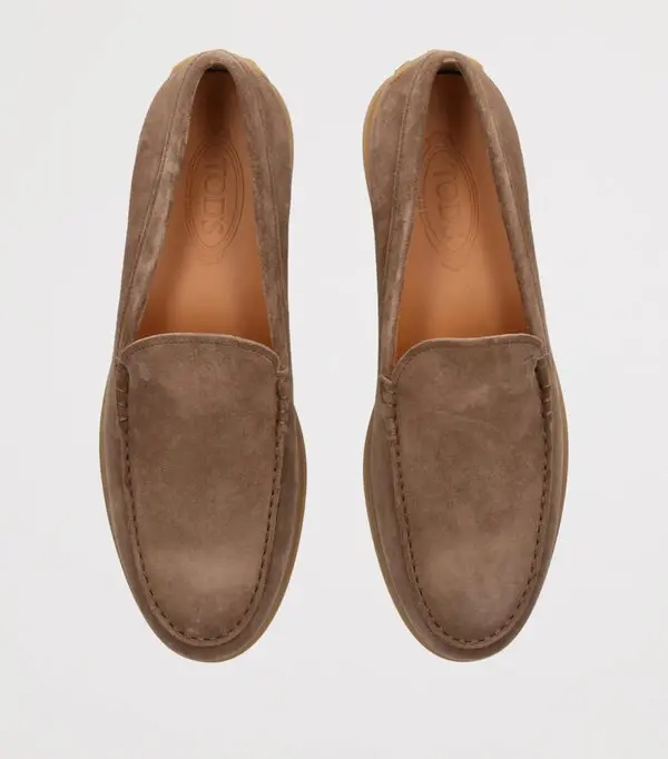 TOD'S Suede Gommino Loafers