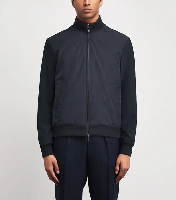 Pal Zileri Zip-up Bomber Jacket