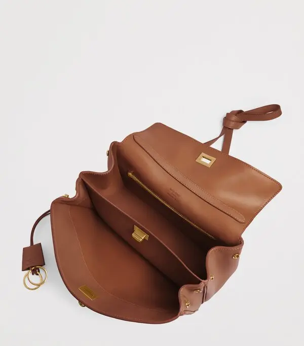 Balenciaga Small Leather Rodeo Shoulder Bag