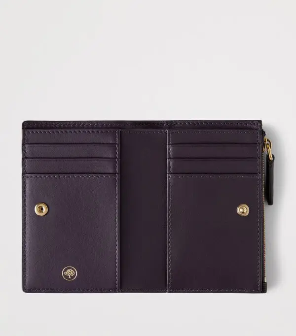Mulberry Patent Leather Continental Bifold Wallet
