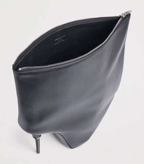 Balenciaga Calfskin Wader Clutch