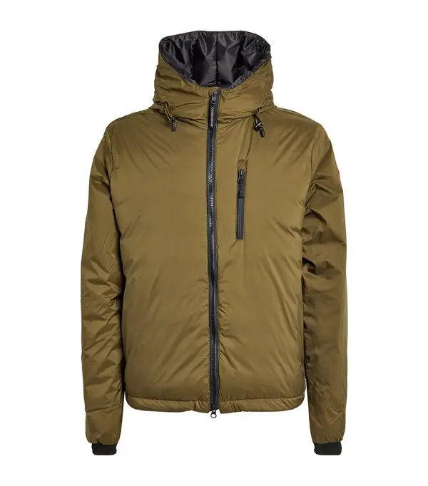 Canada Goose Hooded Lodge Coat - Green