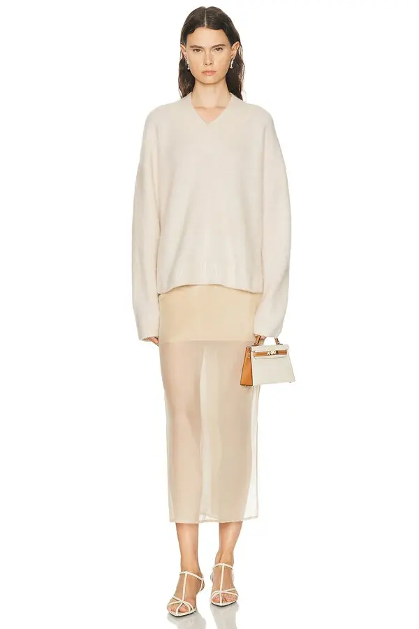 EAVES Jacquie V-neck Sweater