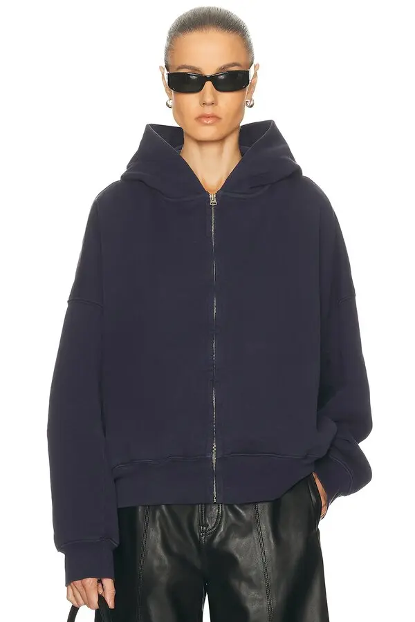GRLFRND Zip Hoodie - Navy