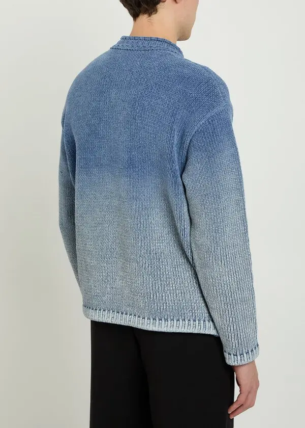 Stone Island Dégradé Cotton Jumper