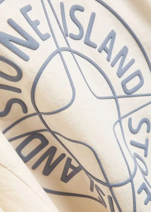 Stone Island Logo-print Cotton T-shirt