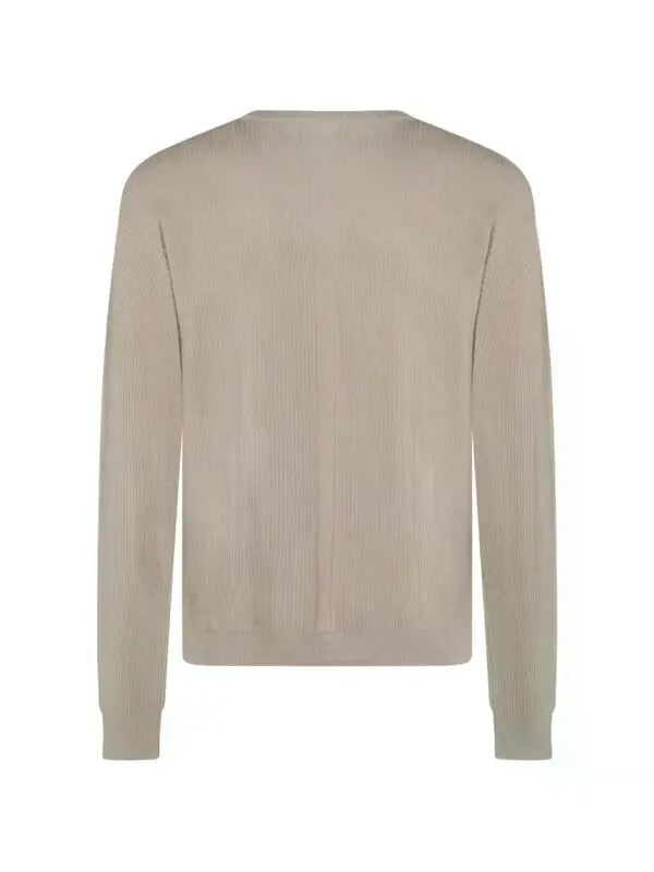 Rick Owens Ribbed-knit Sweater - Neutrals